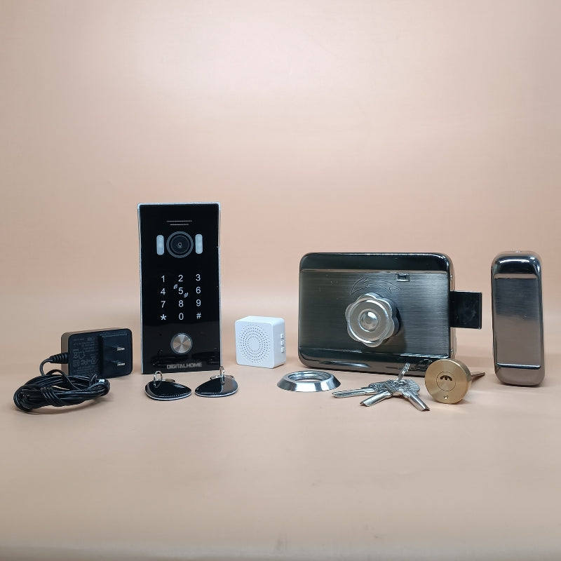 DB620 Video Doorbell with electronic lock and wireless chime – Digitalhome.ph