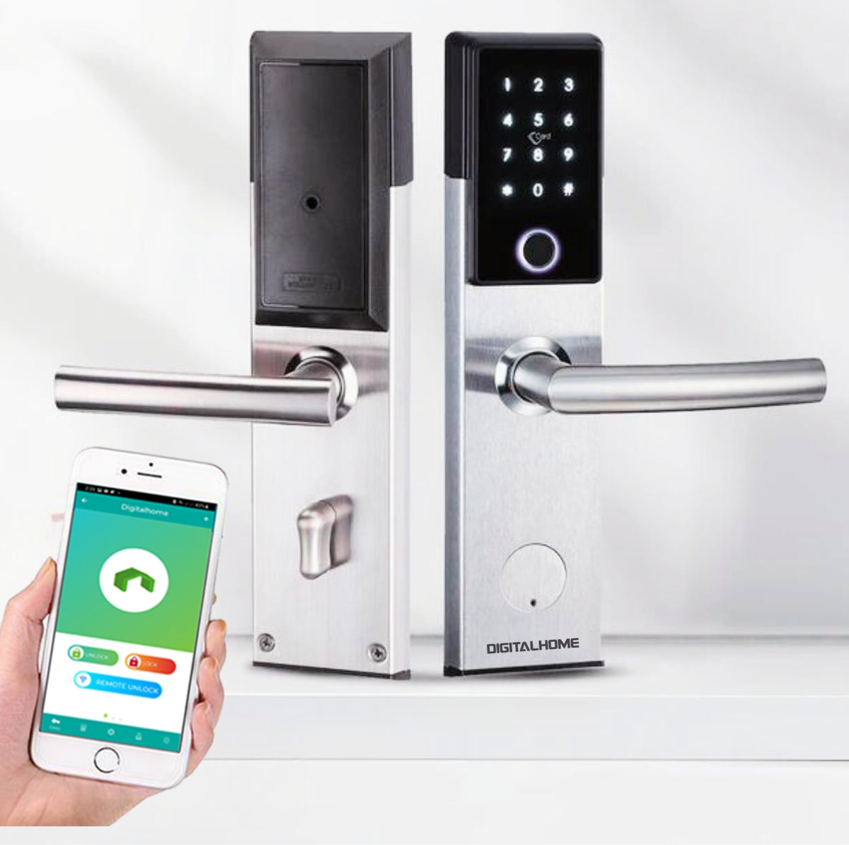 MT110 Silver Smart Lock – Digitalhome.ph